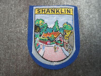 Shanklin Woven Cloth Patch Badge (L60S) | eBay UK