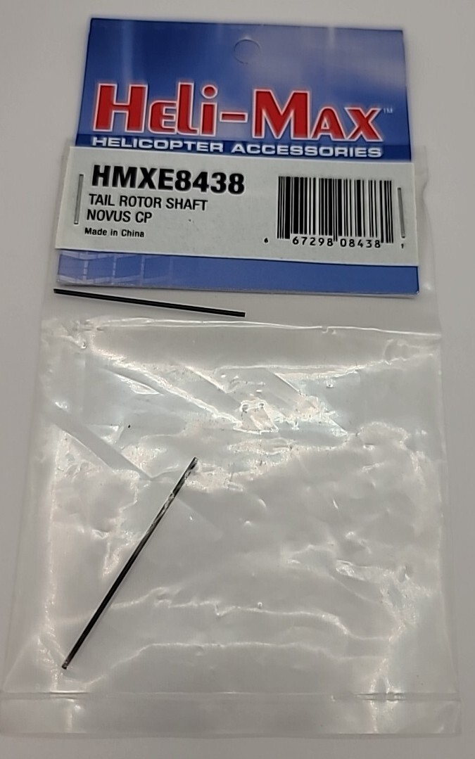 Heli Max Tail Rotor Shaft Novus CP Rc Helicopter Heli-Max HMXE8438 | eBay