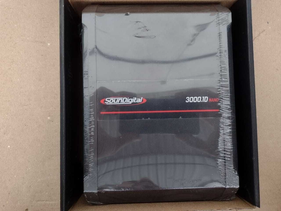 Amplifier Soundigital SD 3000.1D Nano - 1 Channel - 3000 Watts - 2 Ohms ...