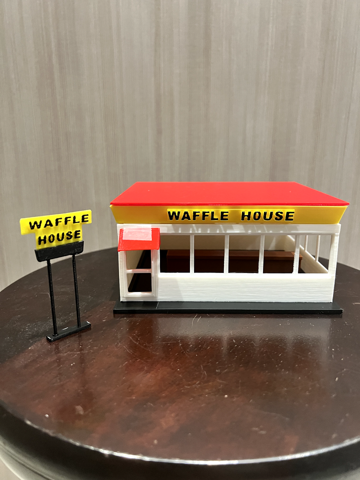 O Scale Waffle House Inspired 3D Printed Kit (UPDATED) | eBay