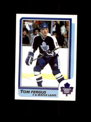 1986 Topps Hockey #084 Tom Fergus STARX 7 NM (CS807797) | eBay