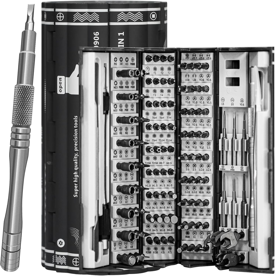 Precision 128 in 1 Screwdriver Set Professional Multi-Tool Magnetic ...