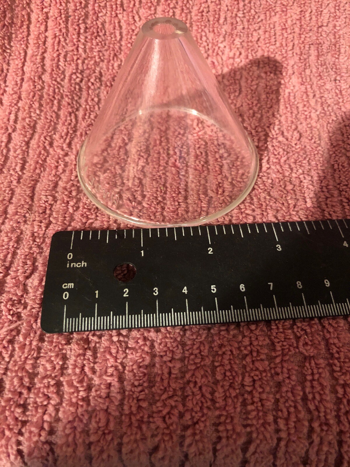 New Old Stock Pyrex 70mm Glass Stemless Funnel Lab Distilling | eBay