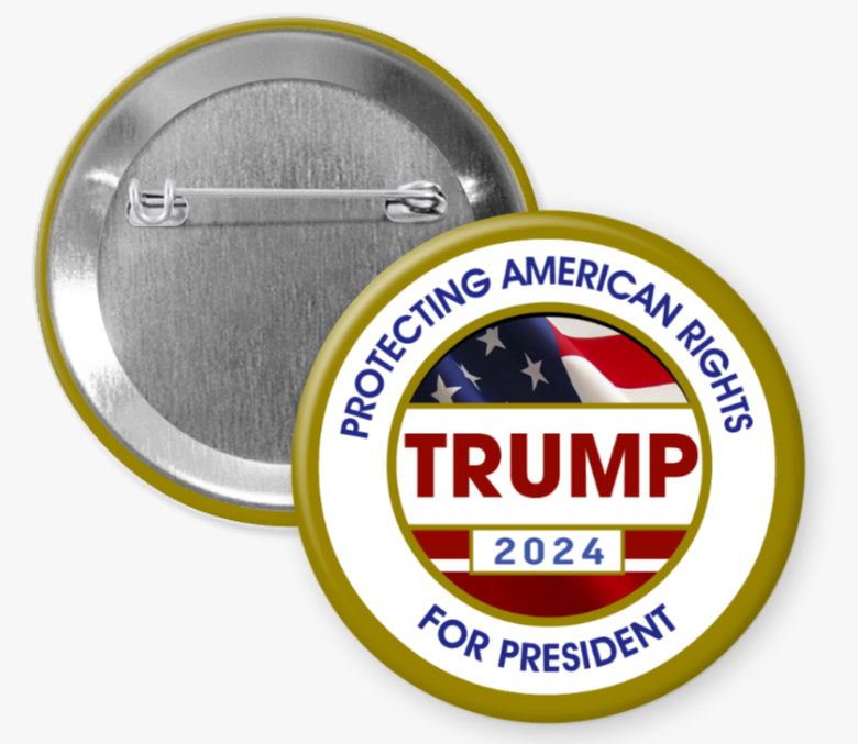 Donald Trump 2024 3-Pack Campaign Buttons (TRUMP-3PAK-002) | eBay