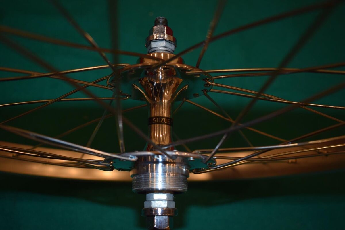 UKAI EQUALIZER rear wheel 36 hole SUZUE Hub sealed tech old UKAI EQUALIZER rear wheel 36 hole SUZUE Hub sealed tech old