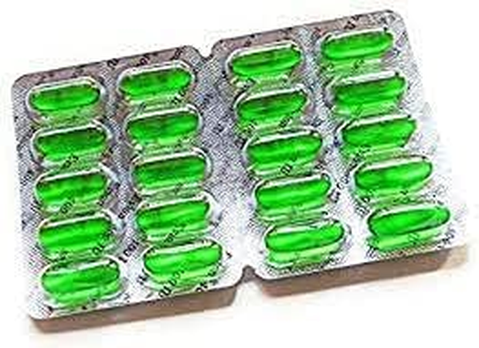 50 Evion Capsules Vitamin E for Glowing Face,Strong Hair,Acne,Nails ...