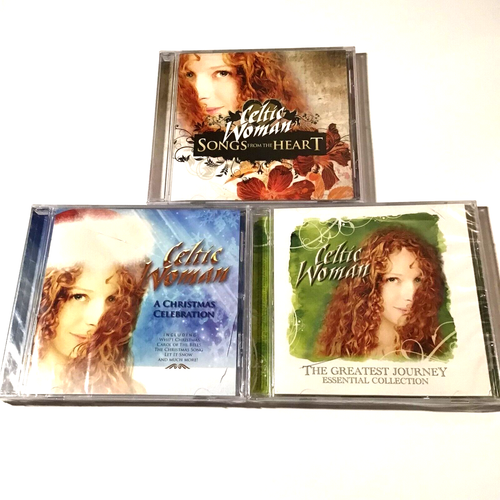 Celtic Woman 3 CD Lot: Songs From The Heart, A Christmas Celebration ...