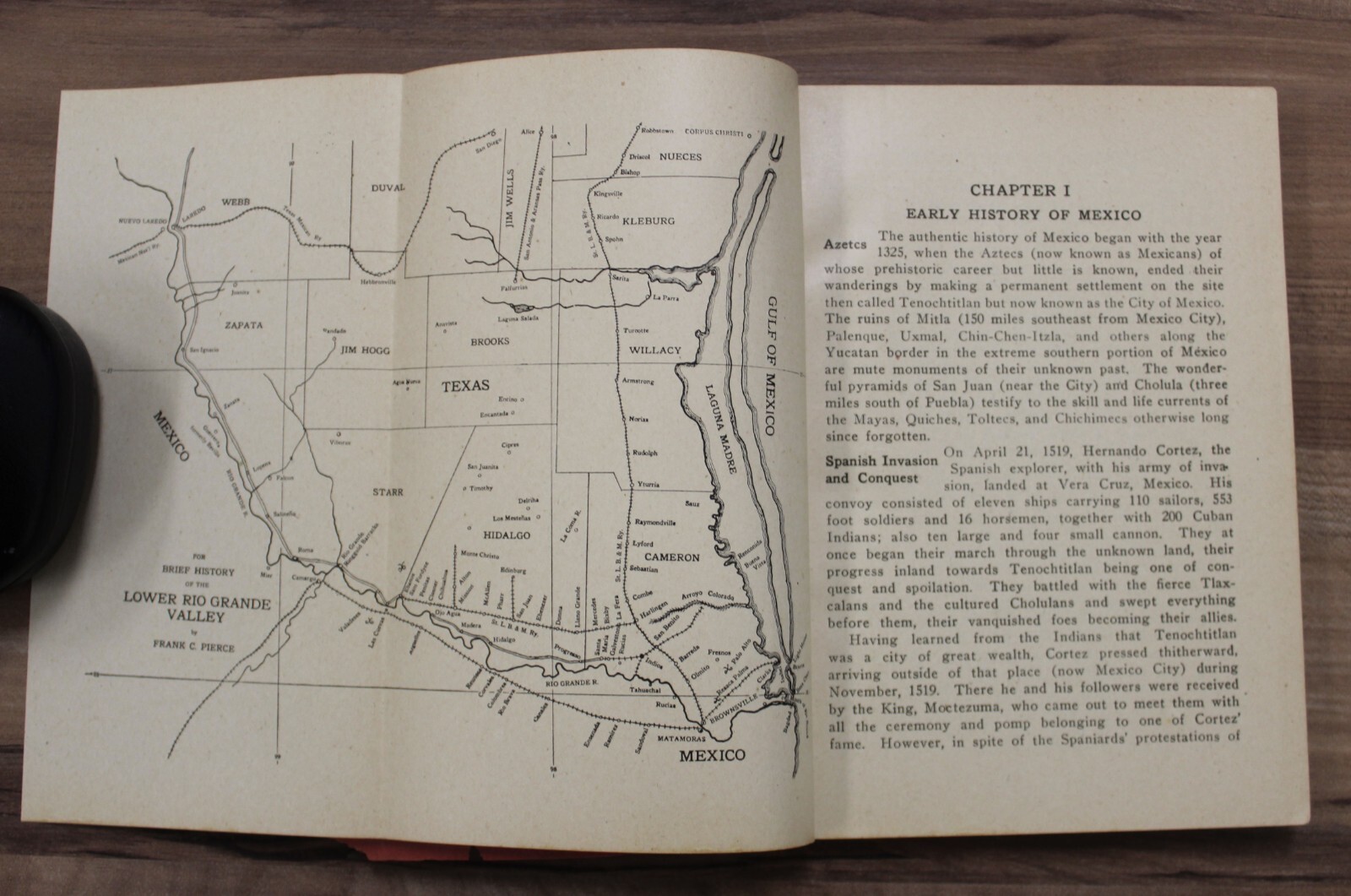 PIERCE, Frank Cushman-A Brief Hist. of the Lower Rio Grande Valley ...