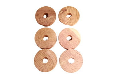Household Essentials 6pc Cedar Fresh Cedar Rings | eBay