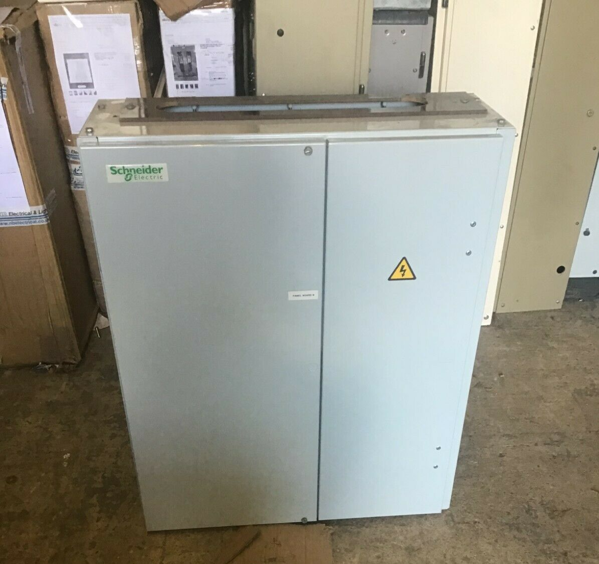 SCHNEIDER 400A MCCB BOARD ILINE SQ-D 4 WAY PANEL BOARD TP+N 3 PHASE ...