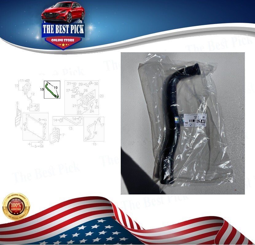 ⭐GENUINE⭐ Coolant Water Pipe Inlet For Santa Fe Sorento Forte 2.0 ...