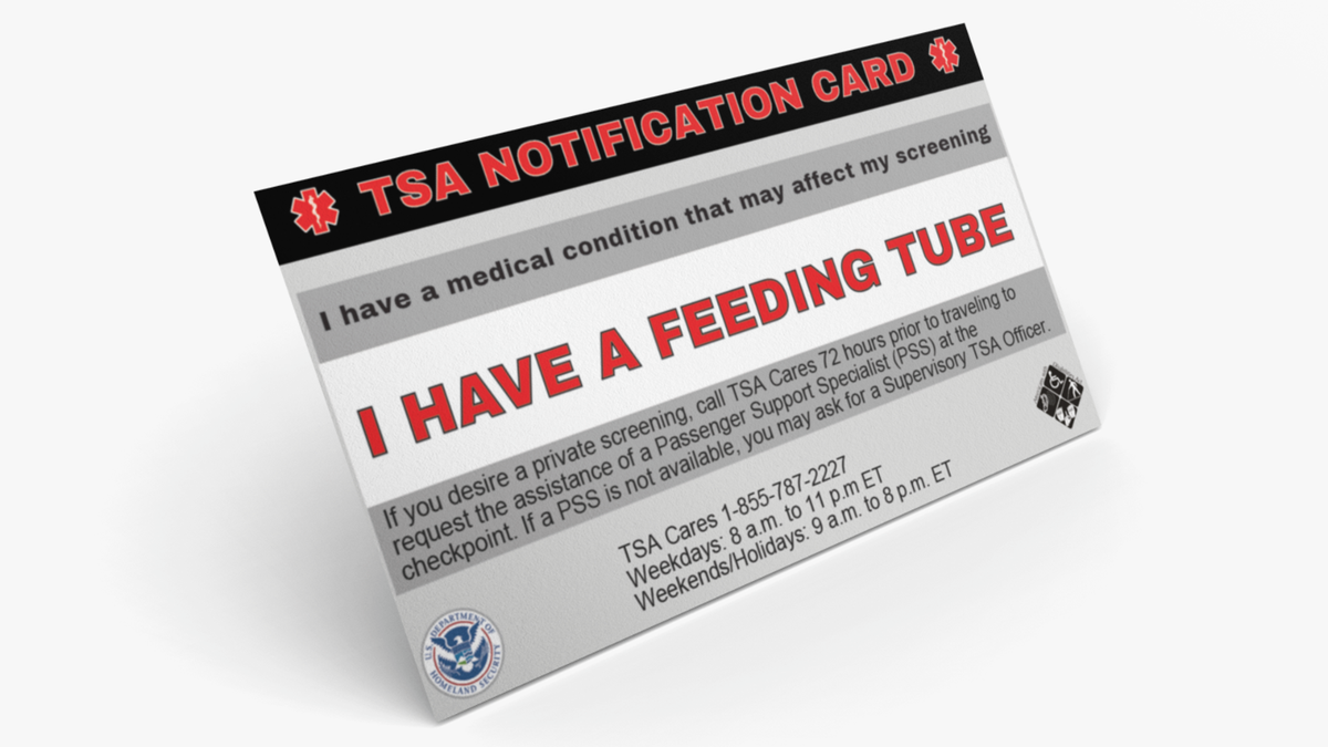 Tsa Card For Special Needs The TSA Works To Ease Air Travel For The