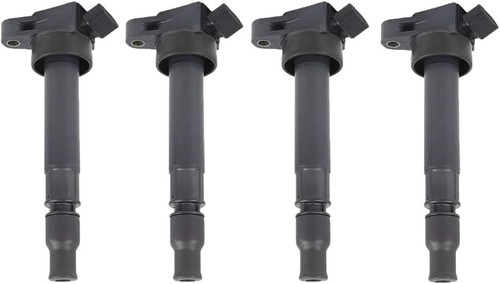 4PC IGNITION COIL JTO235 For Toyota ST210 Vista Ardeo SV50 Nadia ...