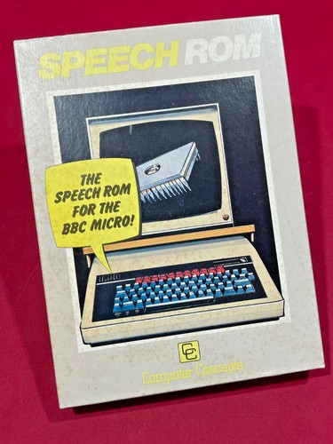 Acorn BBC Discours ROM Par Computer Concepts Avec Manuel Emballé | eBay