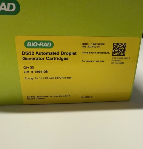 Bio-Rad 1864108 DG32 Automated Droplet Generator Cartridges New Free Shipping | eBay