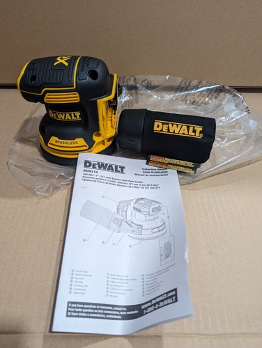 NEW DEWALT DCW210B 20V 20 Volt MAX XR Li-Ion Brushless 5" Random Orbit ...