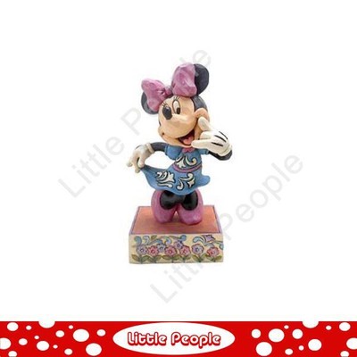 Jim Shore Sweetheart Minnie - Call Me Figurine Disney Traditions | eBay ...