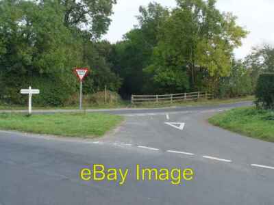 Photo 6x4 Wolds Way Cross Roads Riplingham The Welton Dale Road sweeps ...