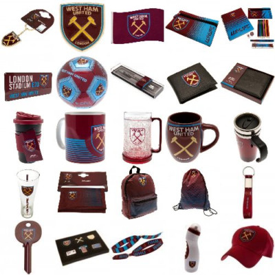 WEST HAM FC PRESENTS OFFICIAL MERCHANDISE SOUVENIRS GIFT IDEAS ...