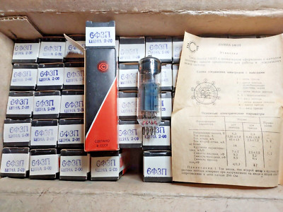 8pcs 6F3P / 6Ф3П / 6BM8 / ECL82 Same Date SVETLANA tubes NEW NOS | eBay