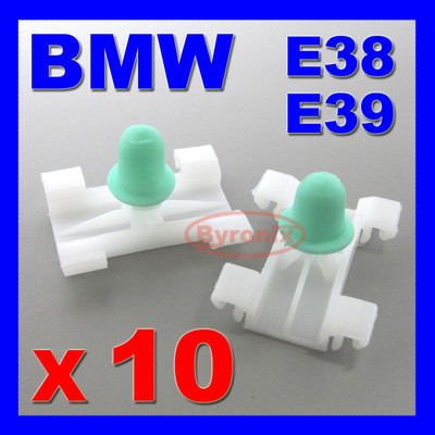 BMW E38 E39 DOOR MOULDING CLIPS SIDE TRIM STRIP RUBSTRIP BUMPSTRIP 5 7 ...