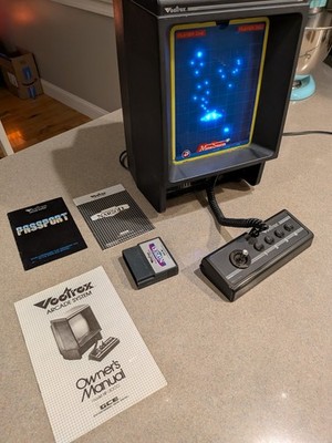 1982 GCE Vectrex HP-3000 Arcade System Console - Tested Working | eBay
