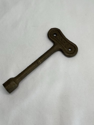Vintage Prier brass gas valve hydrant key KC, MO | eBay