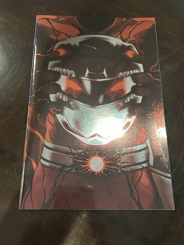 MIGHTY MORPHIN POWER RANGERS DARKEST HOUR #1 NM+ MONTES RED HELMET FOIL ...