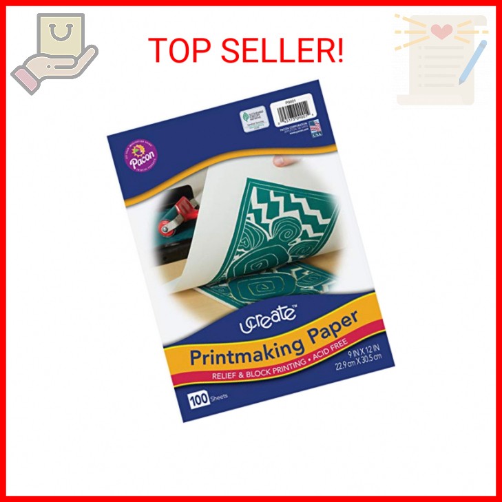 UCreate Printmaking Paper, White, 9" x 12", 100 Sheets | eBay