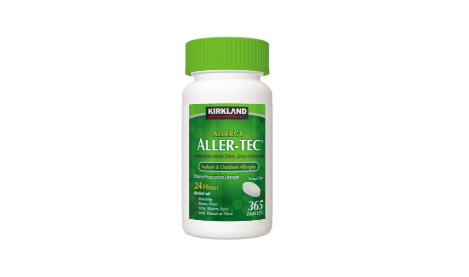 Kirkland 365 Tab.Aller-Tec Allergy Antihistamine 10mg ZYRTEC | eBay