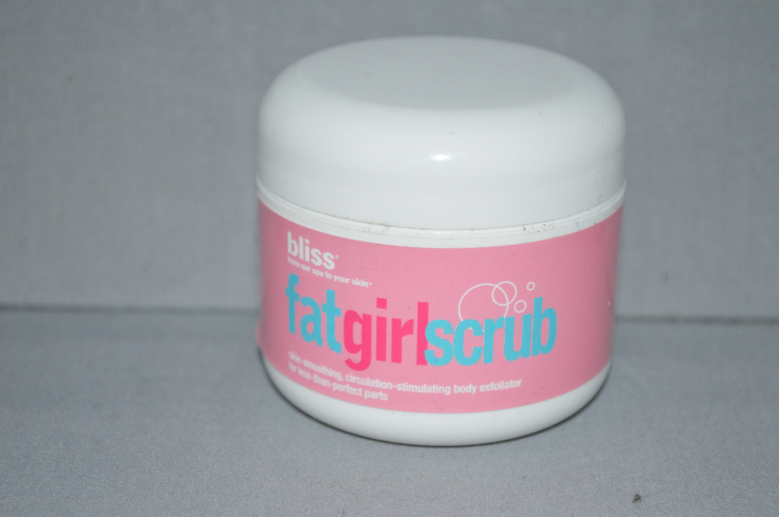 Bliss Fat Girl Scrub Body Exfoliator 1.7 Oz New Sealed | eBay
