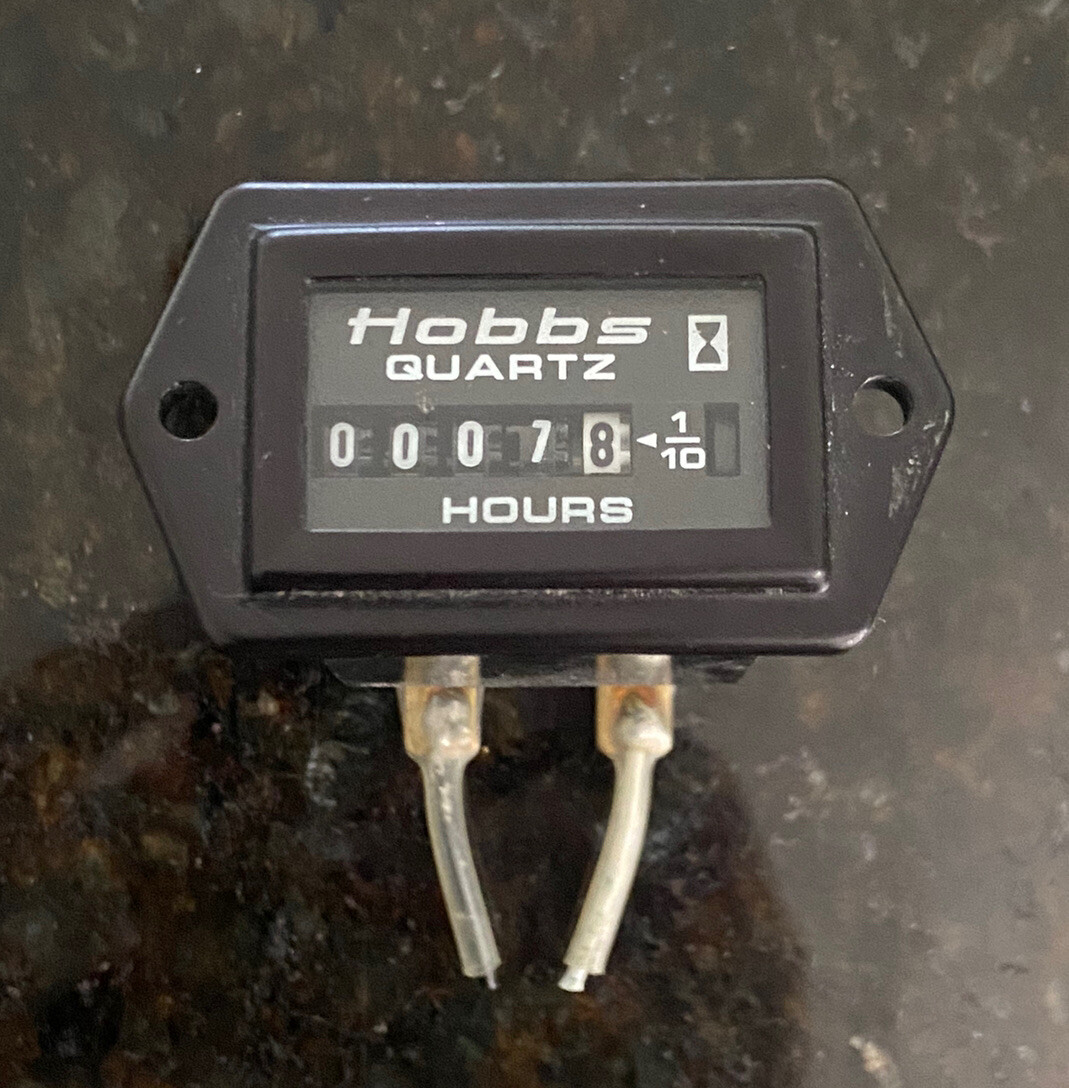 Hobbs+Hour+Meter+Gauge+Counter+P%2Fn+85094+Aviation+Aircraft for sale ...