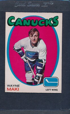 1971/72 OPC O-Pee-Chee #058 Wayne Maki Canucks EX/MT *599 | eBay