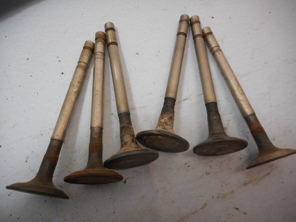 International Exhaust Valves, Set of 6, C-157 Engine, 372699R3, 674 454 ...
