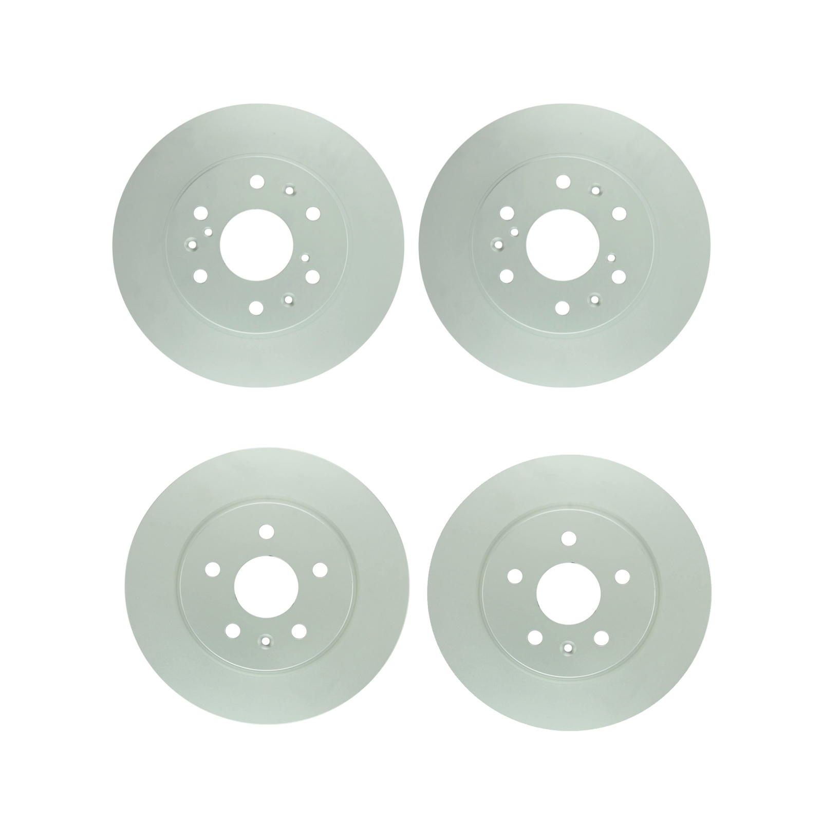 Bosch QuietCast Front 330mm & Rear 318mm Vented Disc Brake Rotors Kit ...
