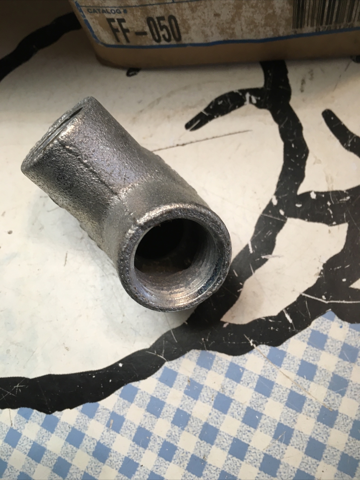 Box of 10 New O-Z / Gedney FF-050 1/2" Threaded Corner Elbows Thread ...