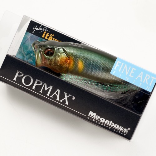 Megabass PopMax Topwater Popper FA (Fine Art Finish Series) | eBay
