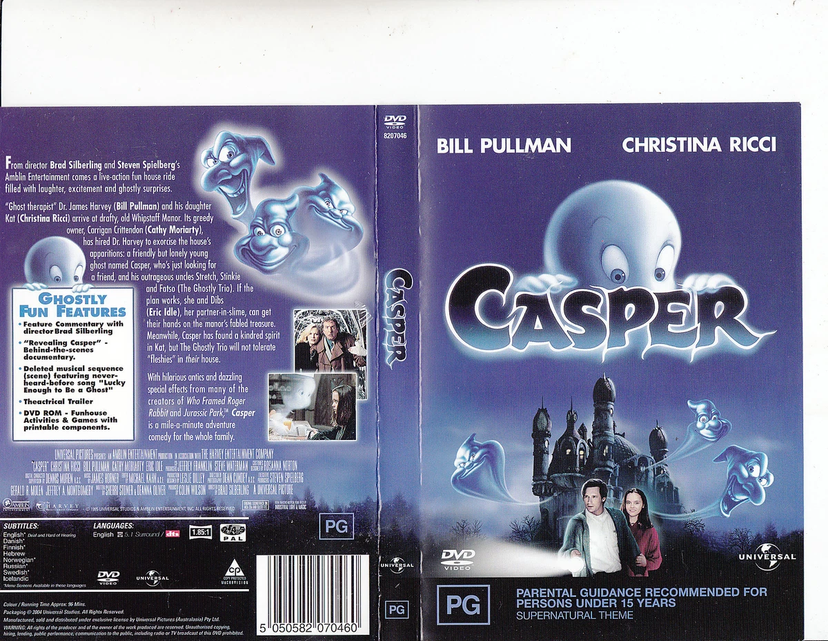Casper 1995 Dvd