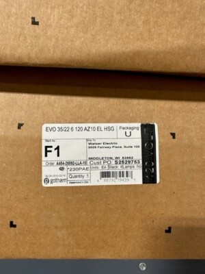 Gotham EVO 35/22 6 120 AZ10 EL HSG Downlight and EVO 6WR EL TRIM | eBay