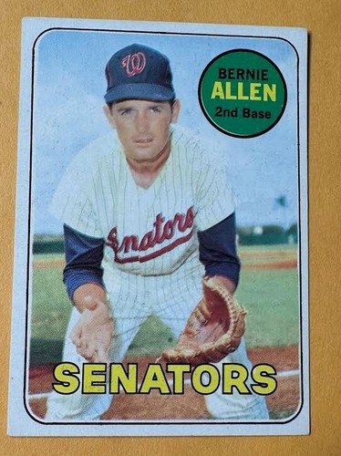 1969Topps # 27 Bernie Allen Washington Senators NM | eBay