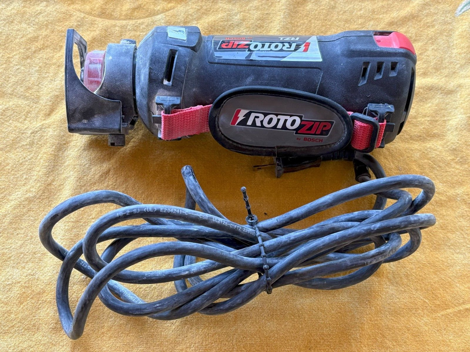 Bosch RotoZip RZ1 5 Amp 30,000 RPM 1/4" Collet Rotary Tool Spiral Saw ...