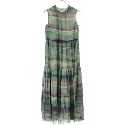 BRAHMIN B67102 Sleeveless Marble Dress Green 38 Used MESC-0 | eBay