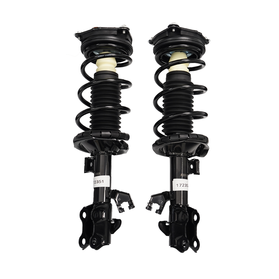 Set 4 Front Rear Struts Shocks Coil Spring ASSY Fit for Nissan Versa ...