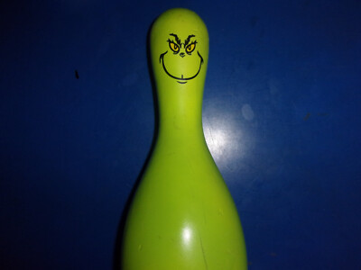 Rare Grinch Bowling Pin The Grinch that Stole Christmas green full ...