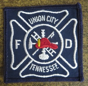 UNION CITY FIRE DEPT TENNESSEE FIRE/RESCUE DEPARTMENT PATCH! | eBay