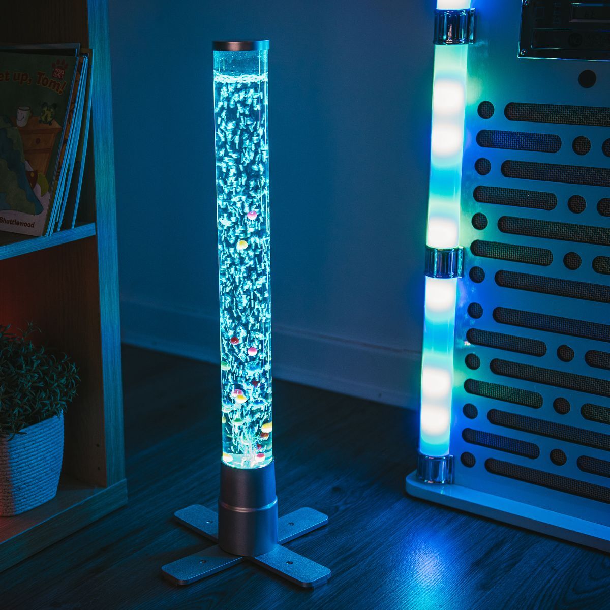 LED Bubble Lamp RGB Colour Changing Novelty Light Tower Sensory ...