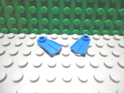 Lego mini figure 2 Blue Diver flippers Scuba | eBay
