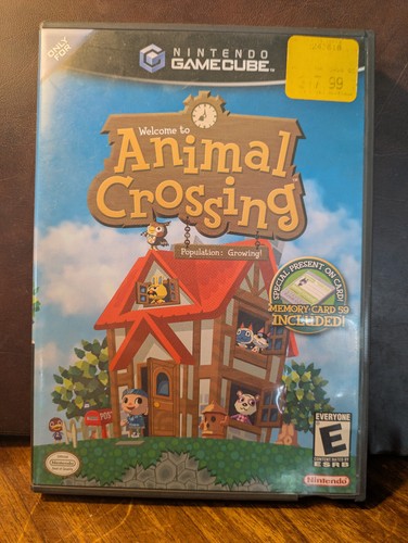 ANIMAL CROSSING - NINTENDO GAMECUBE - ORIGINAL CASE Only No Disc or ...