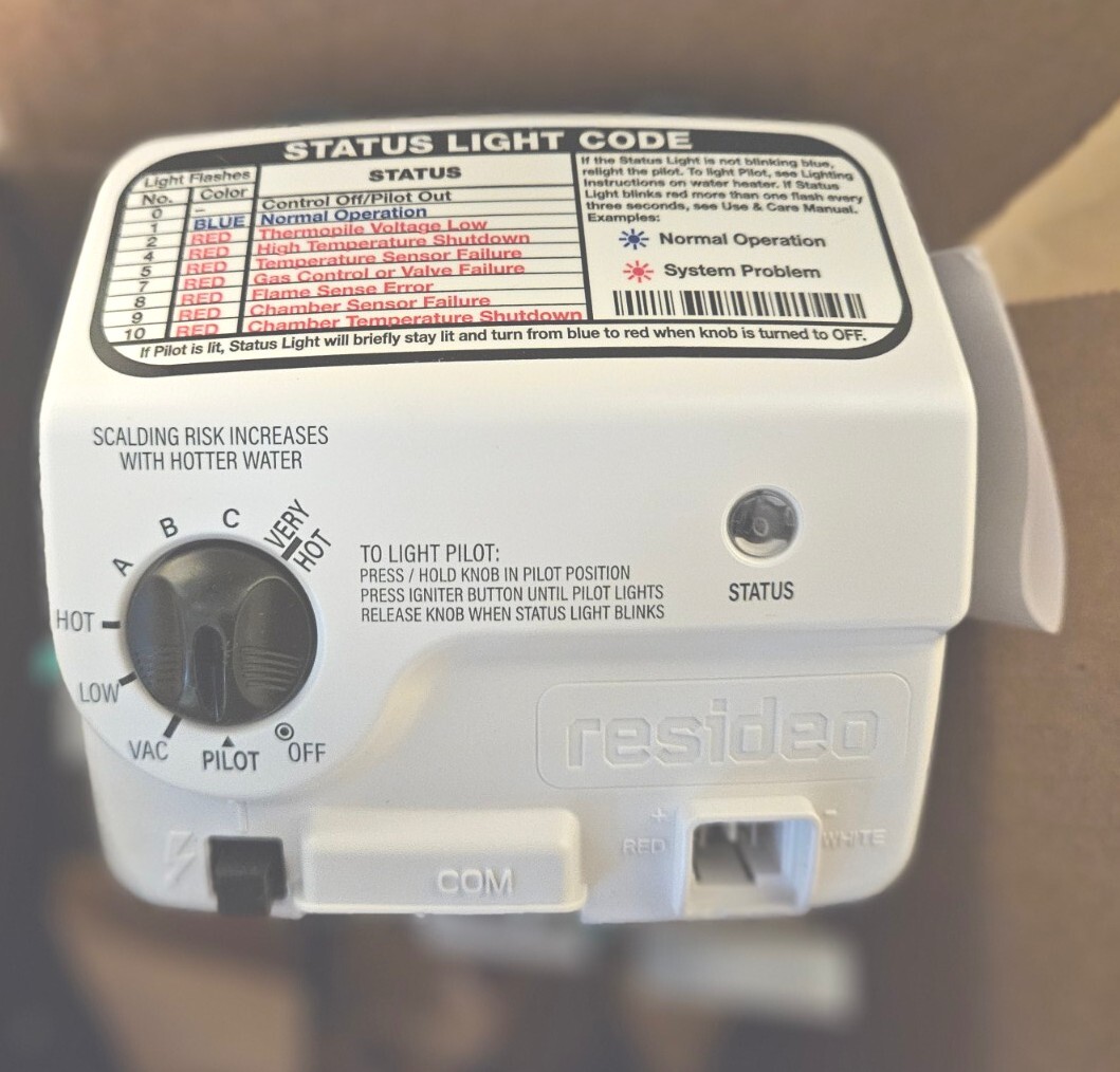 Rheem Protech Combination Gas Control Replacement Kit (SP20867C) for ...