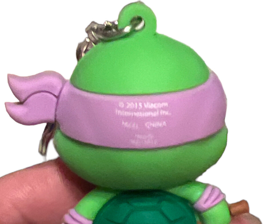 TMNT 3D Figural Key Ring Series 1 - Bling Bag Donatello Figure | eBay